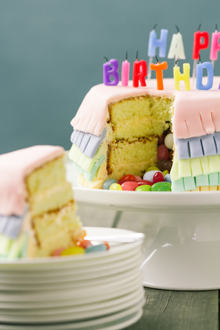 Receita de Bolo Piñata | Receitas de Mãe