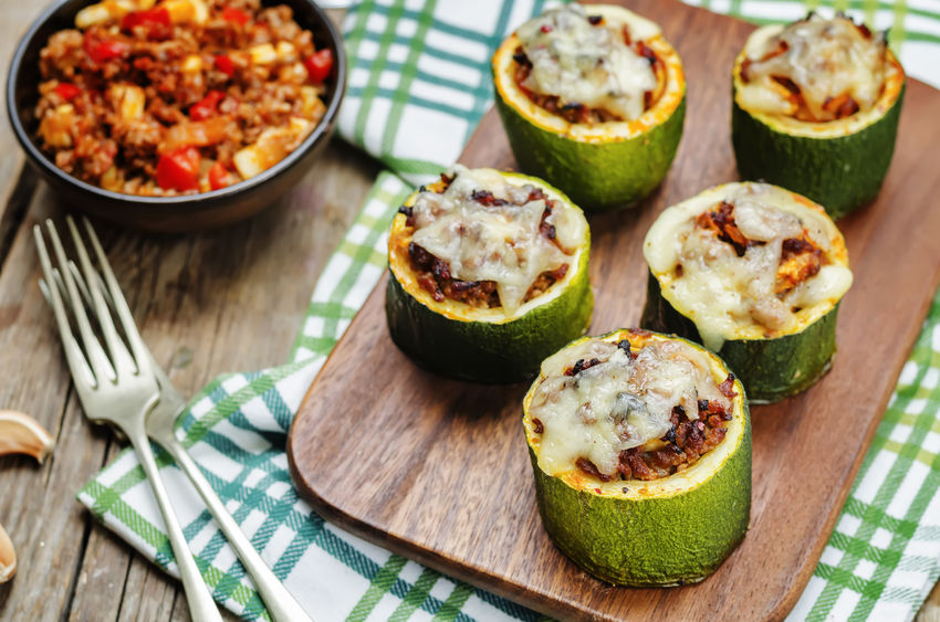 Receita de Abobrinha Recheada | Receitas de Mãe